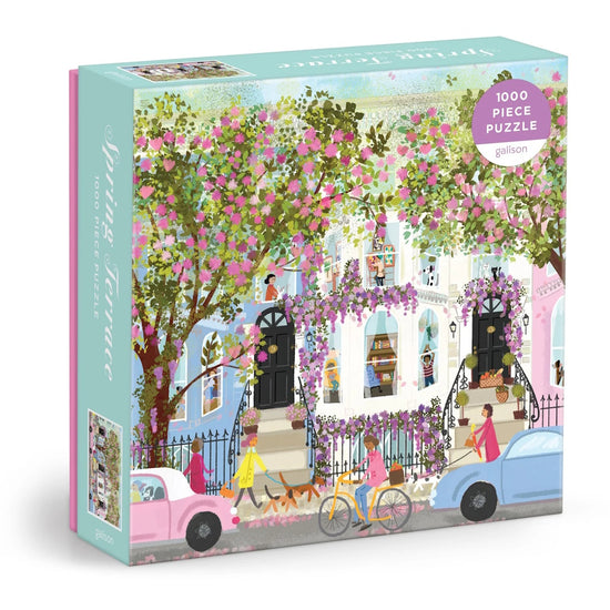 Galison 1000 Piece Puzzle - Joy Laforme Spring Terrace – The Jigstore