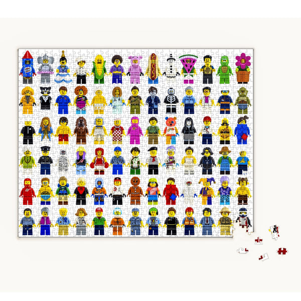 LEGO Minifigure 1000 Piece Puzzle – The Jigstore