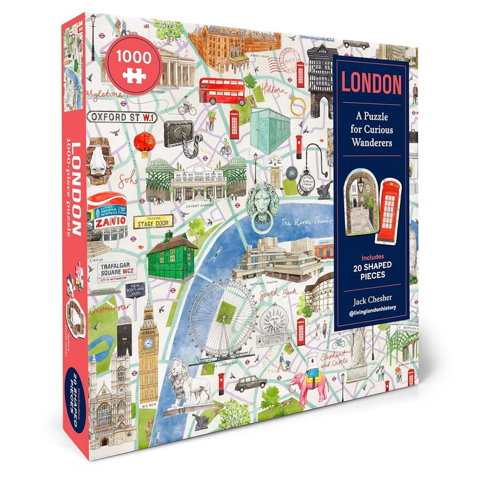 London: A Puzzle for Curious Wanderers 1000 Pieces – The Jigstore