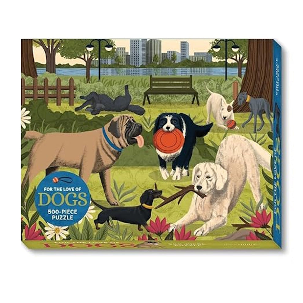 For the Love of Dogs 500 Piece Puzzle – The Jigstore