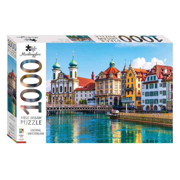 Mindbogglers 1000 Piece Puzzle - Lucerne, Switzerland – The Jigstore