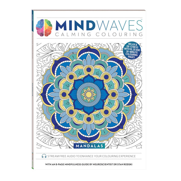 Mindwaves Calming Colouring Book - Mandalas – The Jigstore
