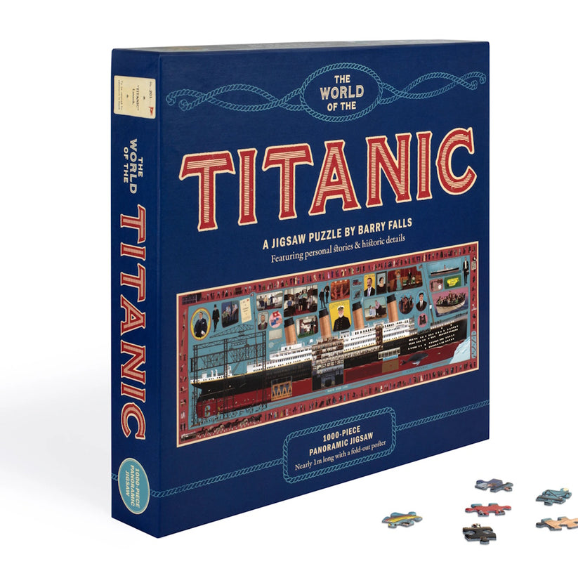 The World of the Titanic 1000 Piece Panoramic Puzzle – The Jigstore