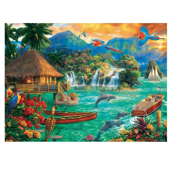 Trefl 3000 Piece Puzzle - Island Life – The Jigstore