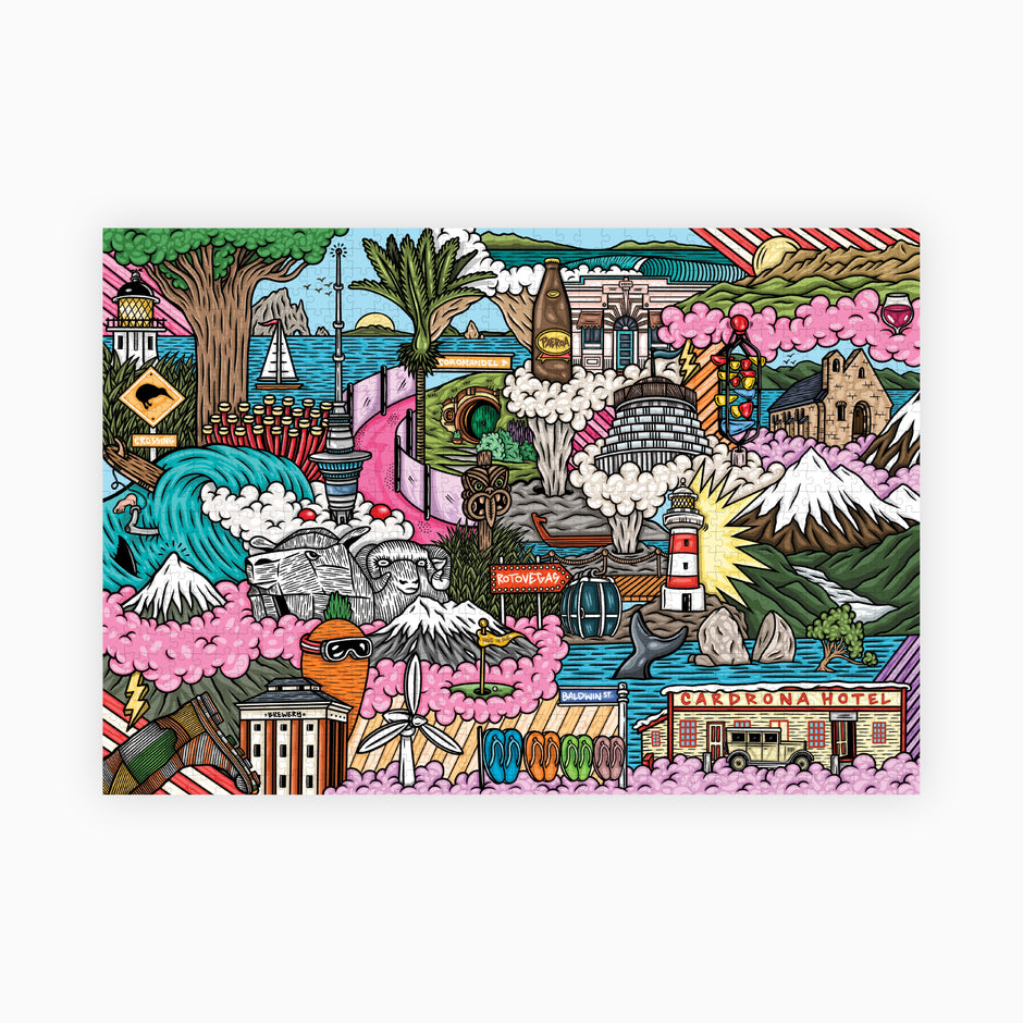 New Zealand Jigsaw Puzzles at The Jigstore NZ